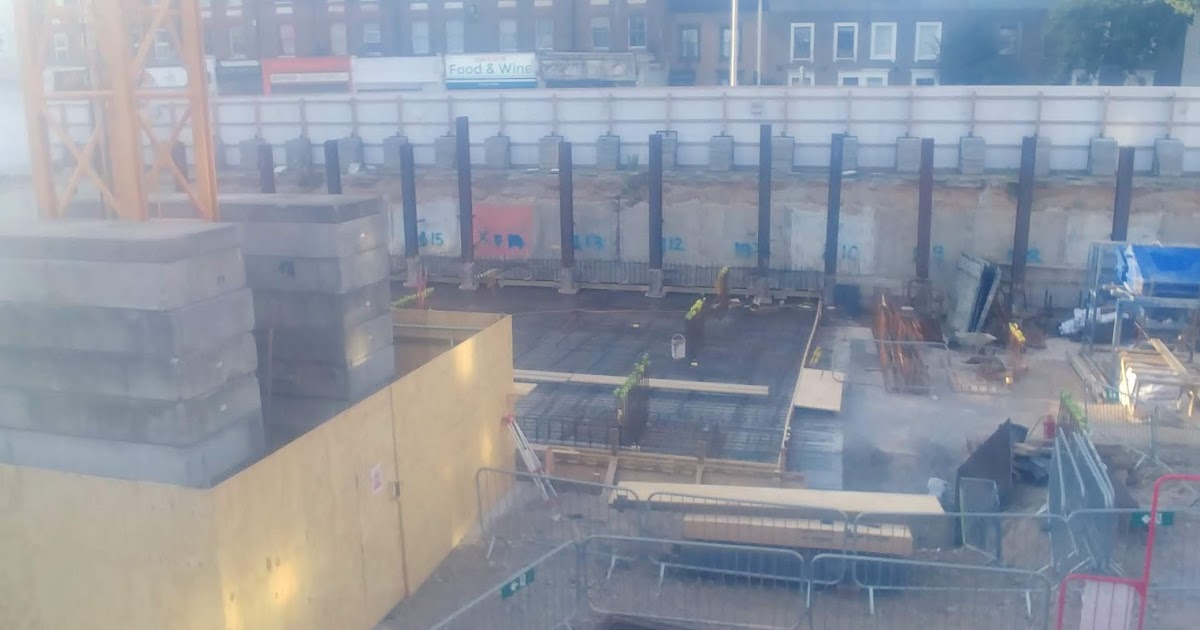 Westbury Sw8 Lambeth Estate demolition in a contaminated area