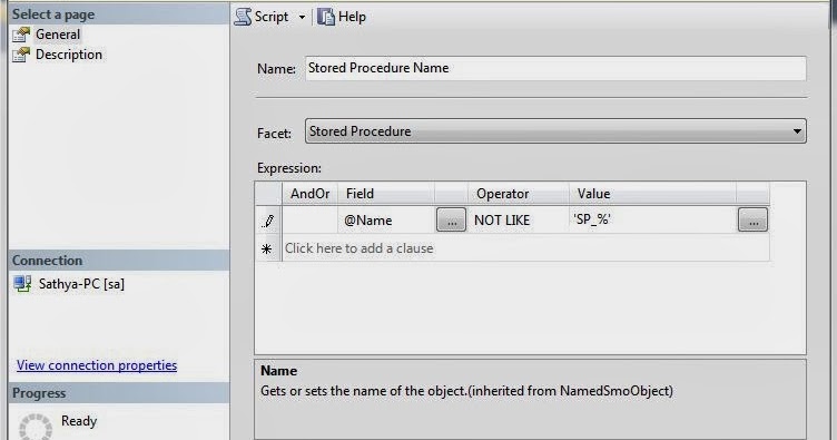 All About Sqlserver Sql Server Policy Based Management Enforcing