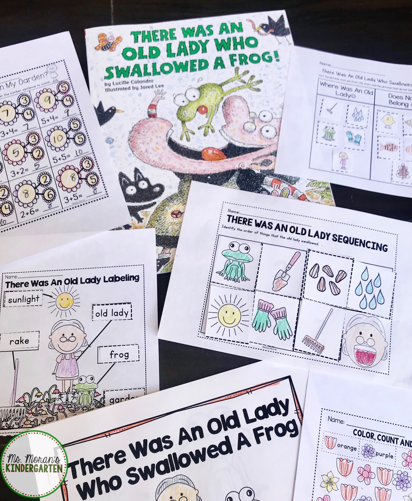 Ms. Moran's Kindergarten: There Was An Old Lady Who Swallowed A Frog ...