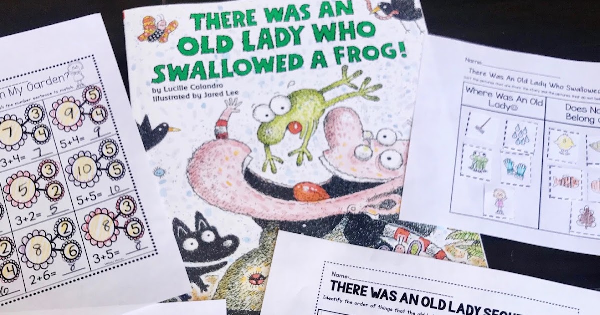 Ms. Moran's Kindergarten: There Was An Old Lady Who Swallowed A Frog ...