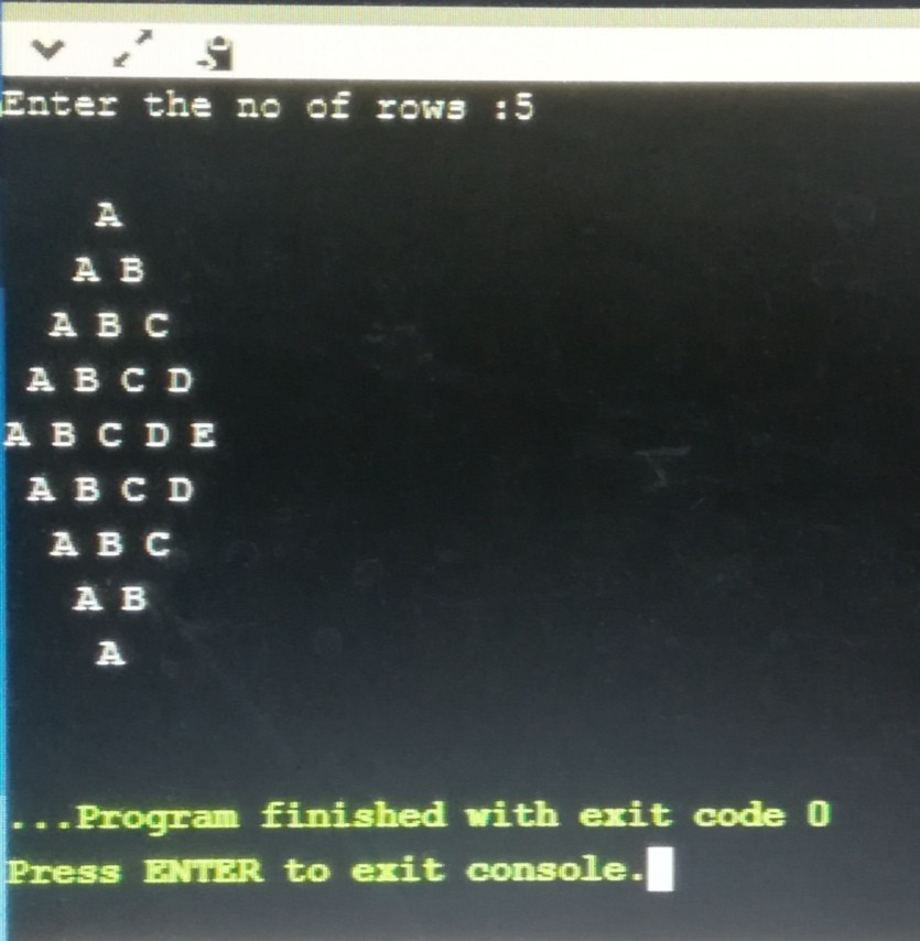 Programs To Print Patterns In C Or CPP Printing Patterns programs-to-print-patterns-in-c-or-cpp-printing-patterns