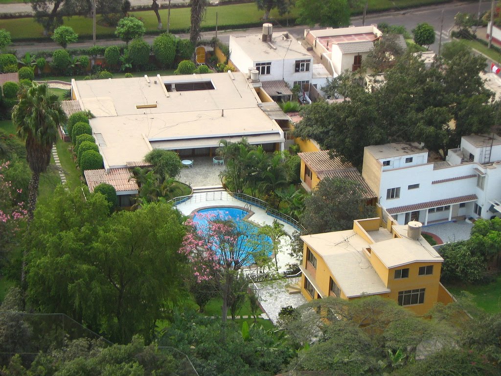 Distrito de Chaclacayo en Lima - Perú: Vistas aéreas de Chaclacayo