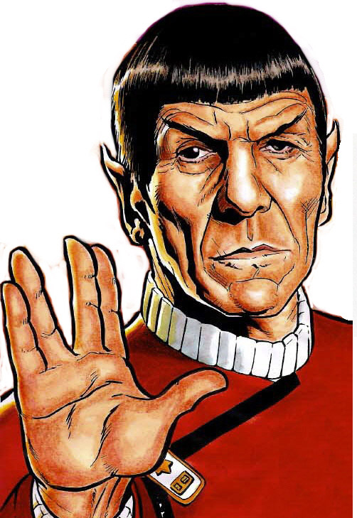 patart: SPOCK "LIVE LONG AND PROSPER"