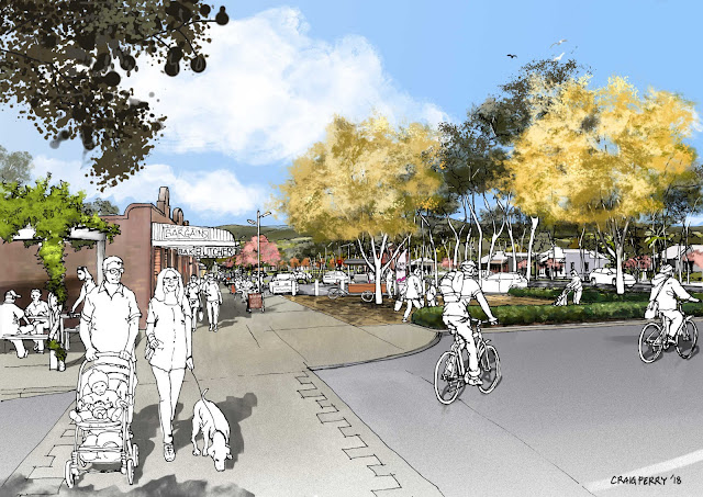 craig perry illustrator: Urban design & landscape illustrations