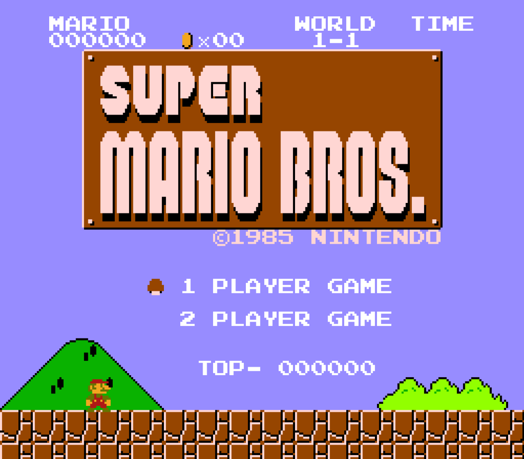 One Hour Reviews: Game #001: Super Mario Brothers, Released: October 18 ...