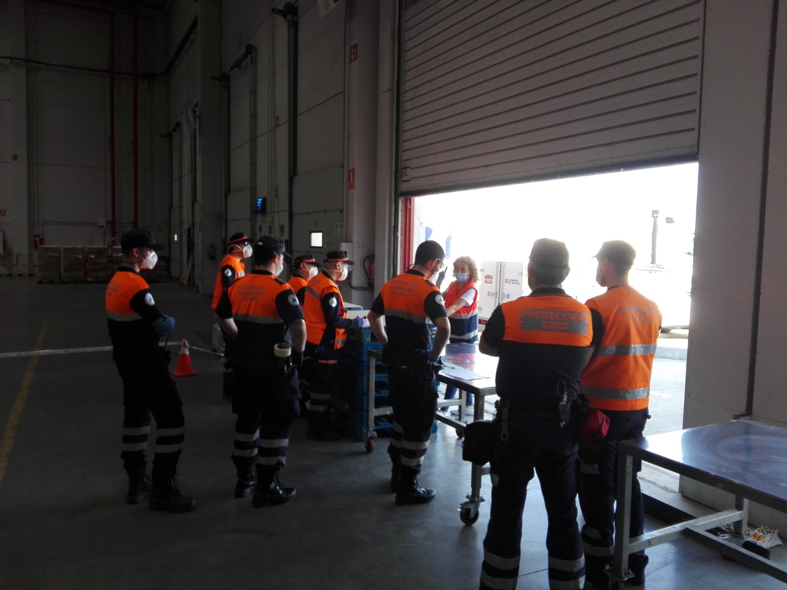 Voluntariado Protección Civil Infozgz: La AVPC Zgz en el almacén ...