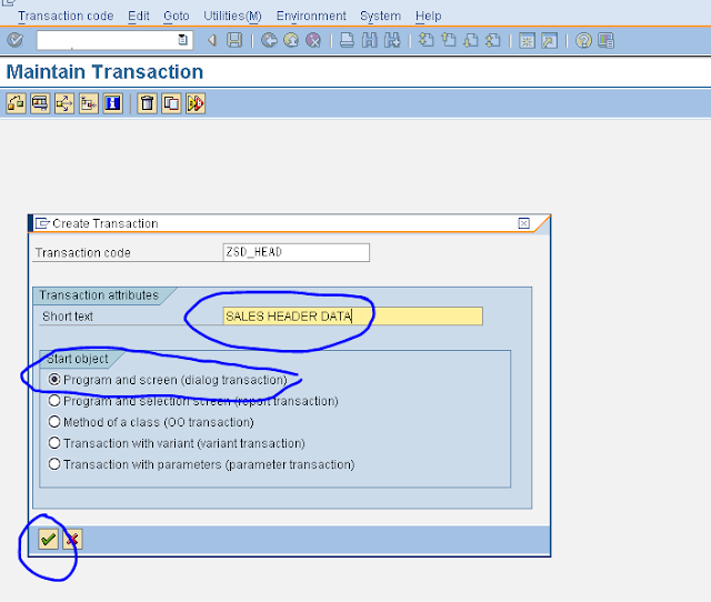 SAP TECH: Module pool programming using SE38