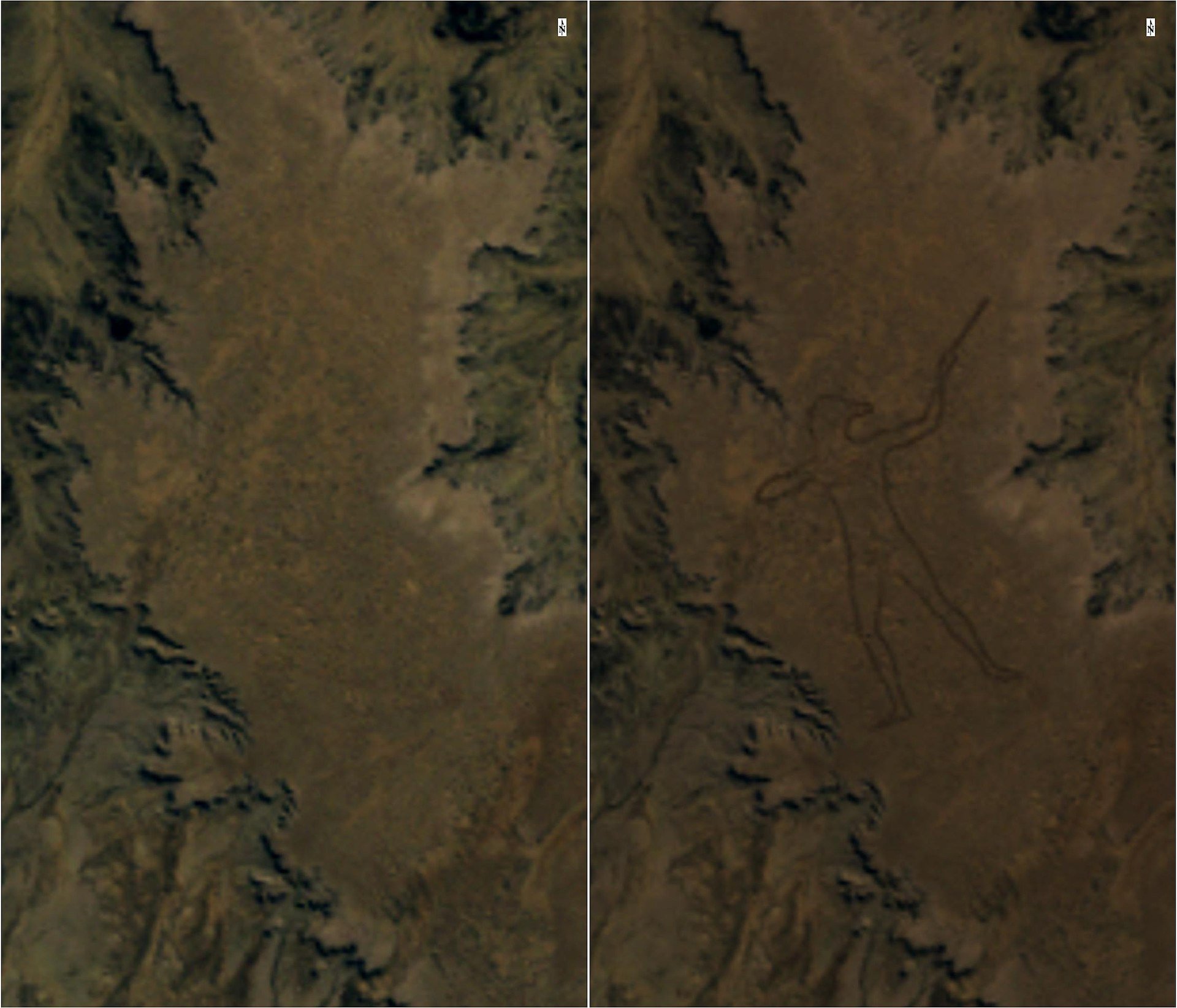 Who Made It And Why: Mystery Of The Maree Man Modern Geoglyph