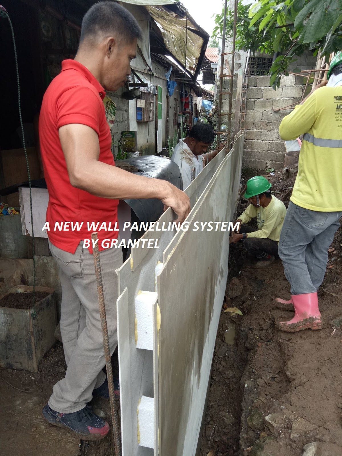 BNB Architects: New wall paneling system in the Philippines...