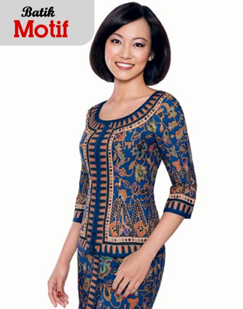 37+ Model Baju Batik Pramugari 2019 & Video | Model Baju Batik Kantor