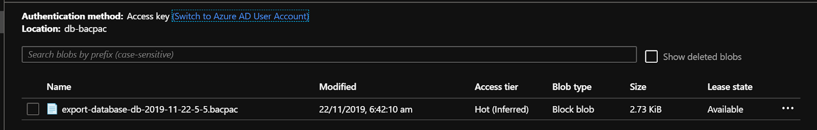 Anupama Natarajan: Data Platform Tips 8 - Export a BACPAC file of a ...