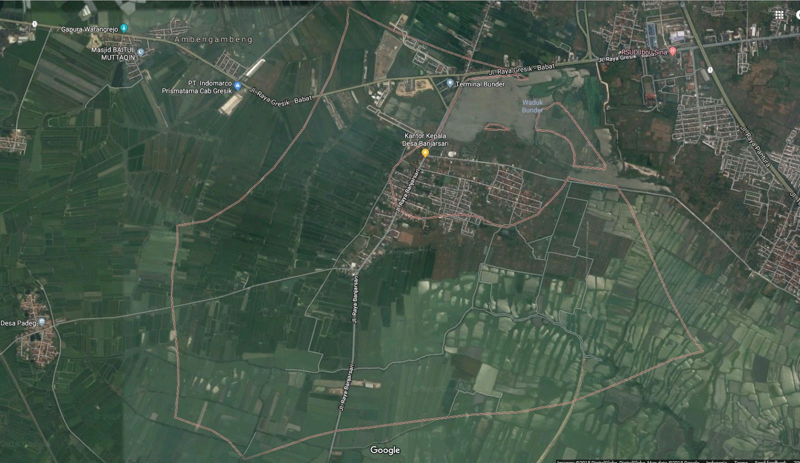 PEMDES BANJARSARI: BATAS WILAYAH DESA BANJARSARI