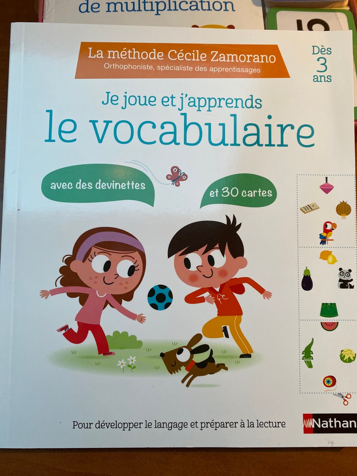 Les lectures de Sanléane: Je joue et j'apprends le vocabulaire