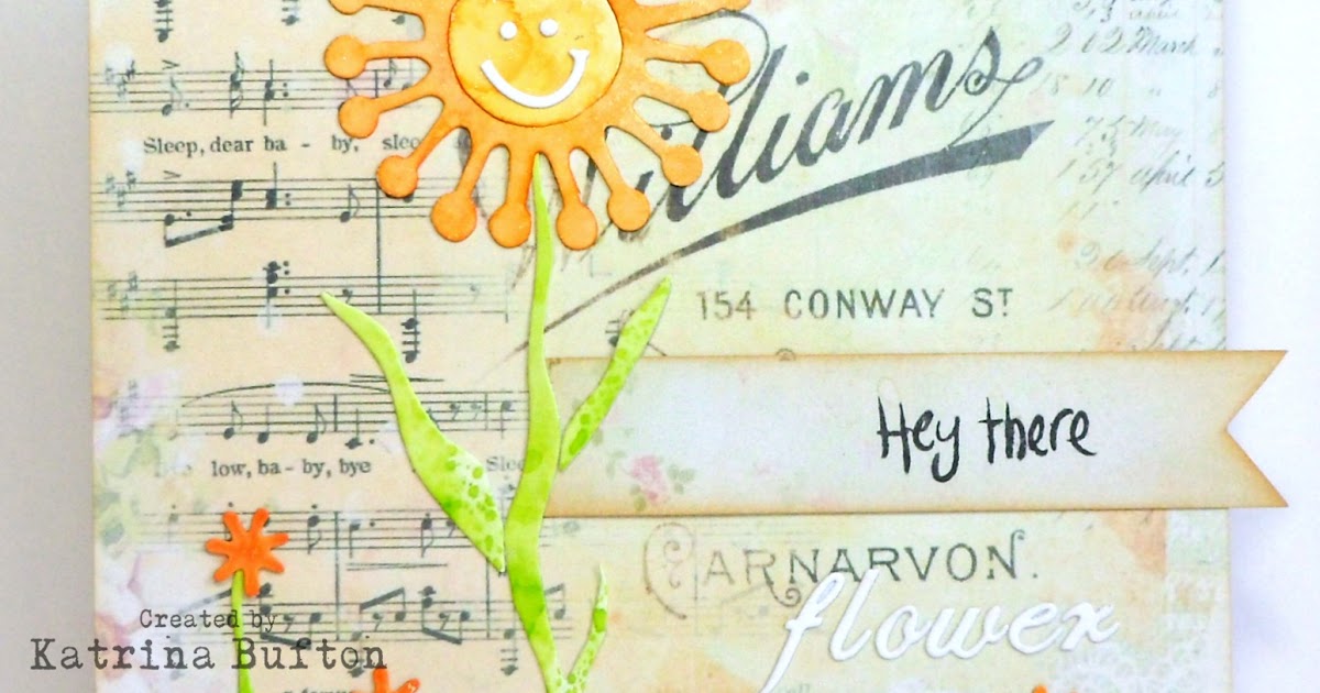 Katrina's Crafting Blog: Hey There Flower for Leonie