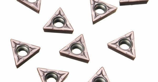 Indexable Carbide Insert Lot tipped Tungsten Cut CNC Milling Lathe ...