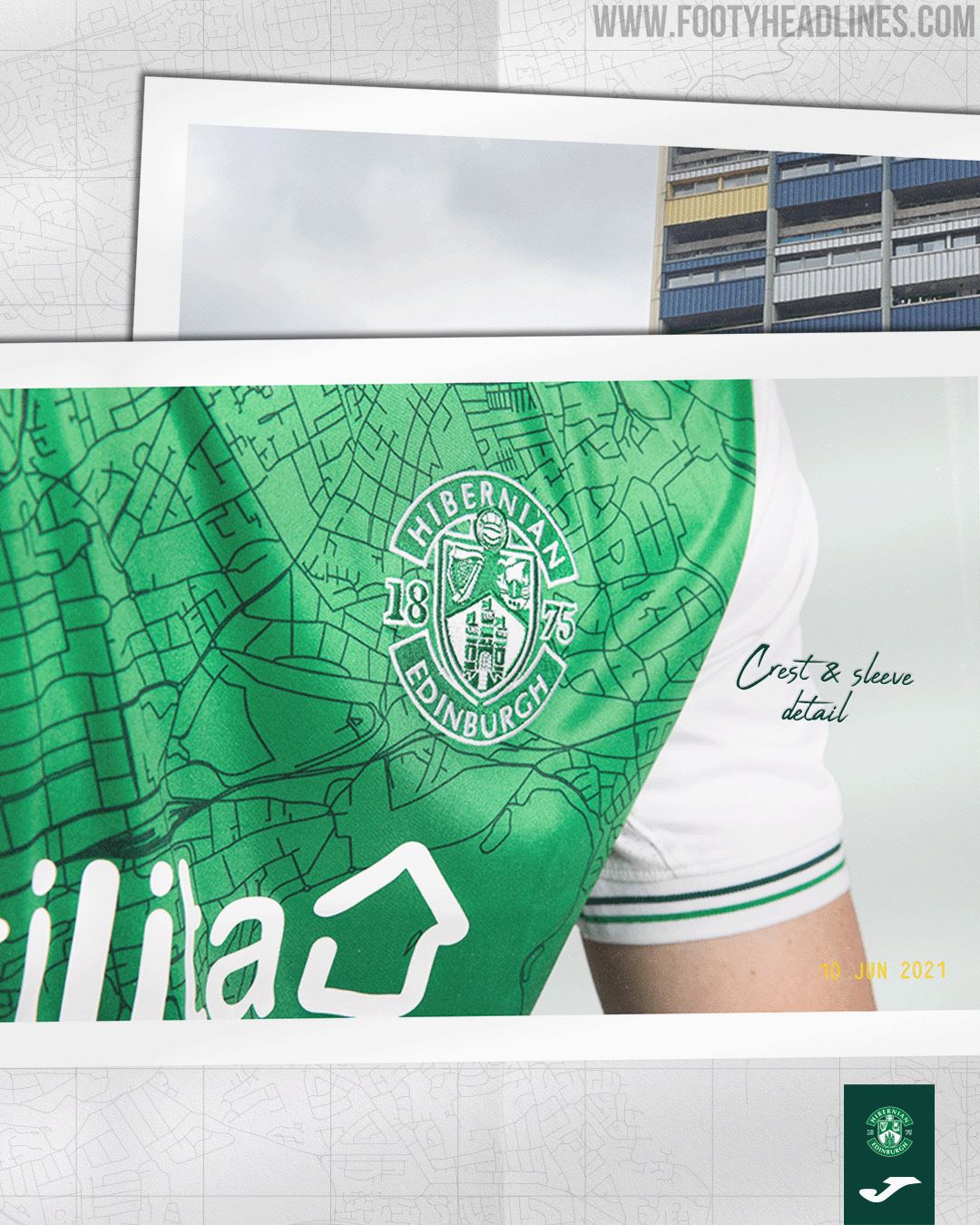 Hibernian FC 21-22 Home & Away Kits Released - Footy Headlines