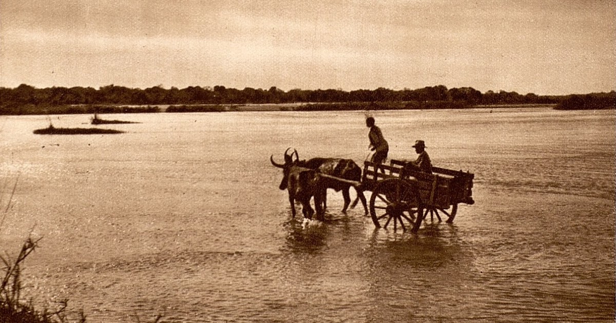 Trechos do rio Incomati em 1929