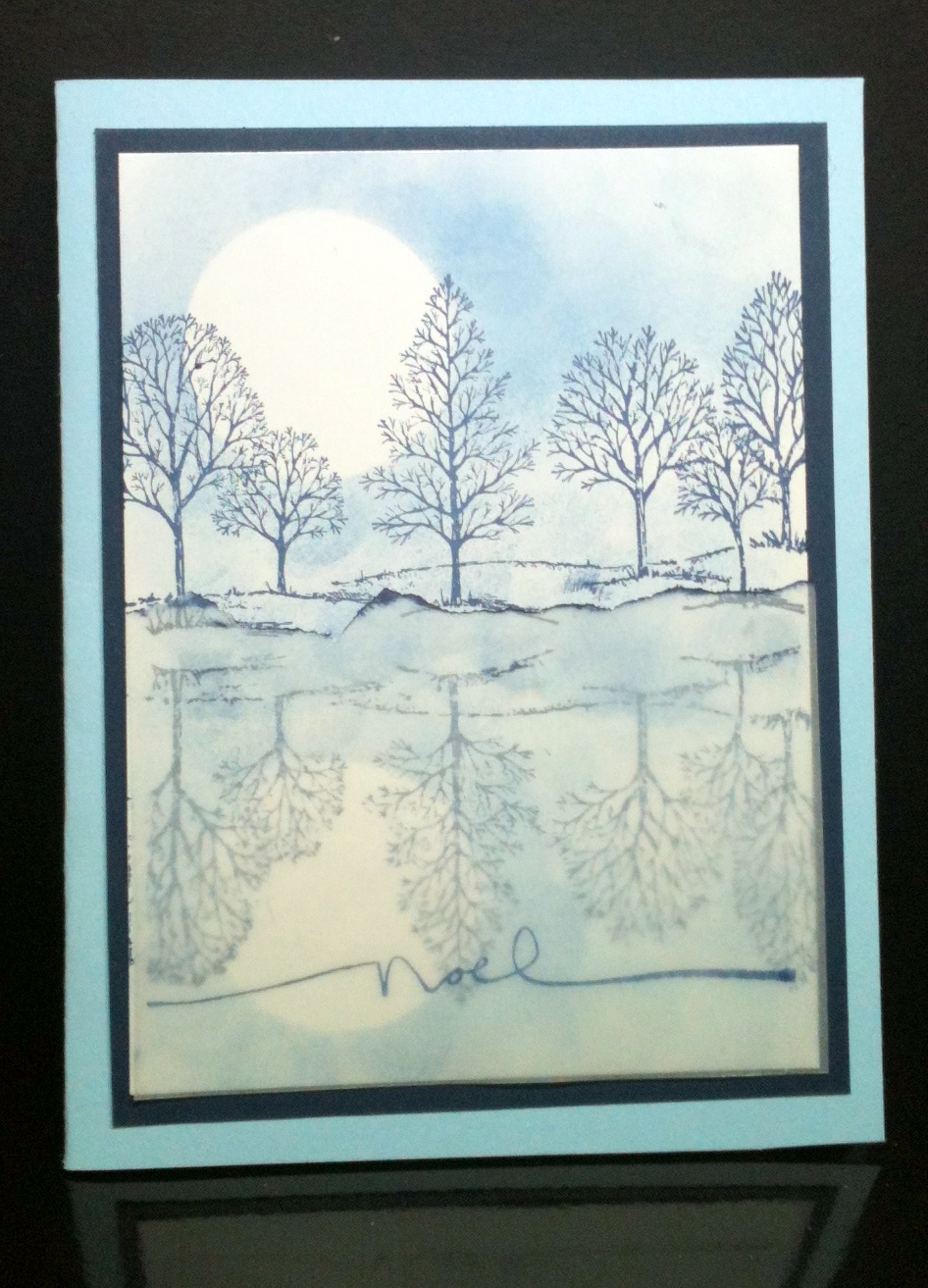 Willowbark Stamping: Lovely as a Tree Reflection Technique