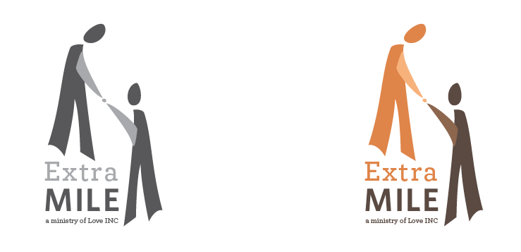 Suz Design: Extra Mile Logo