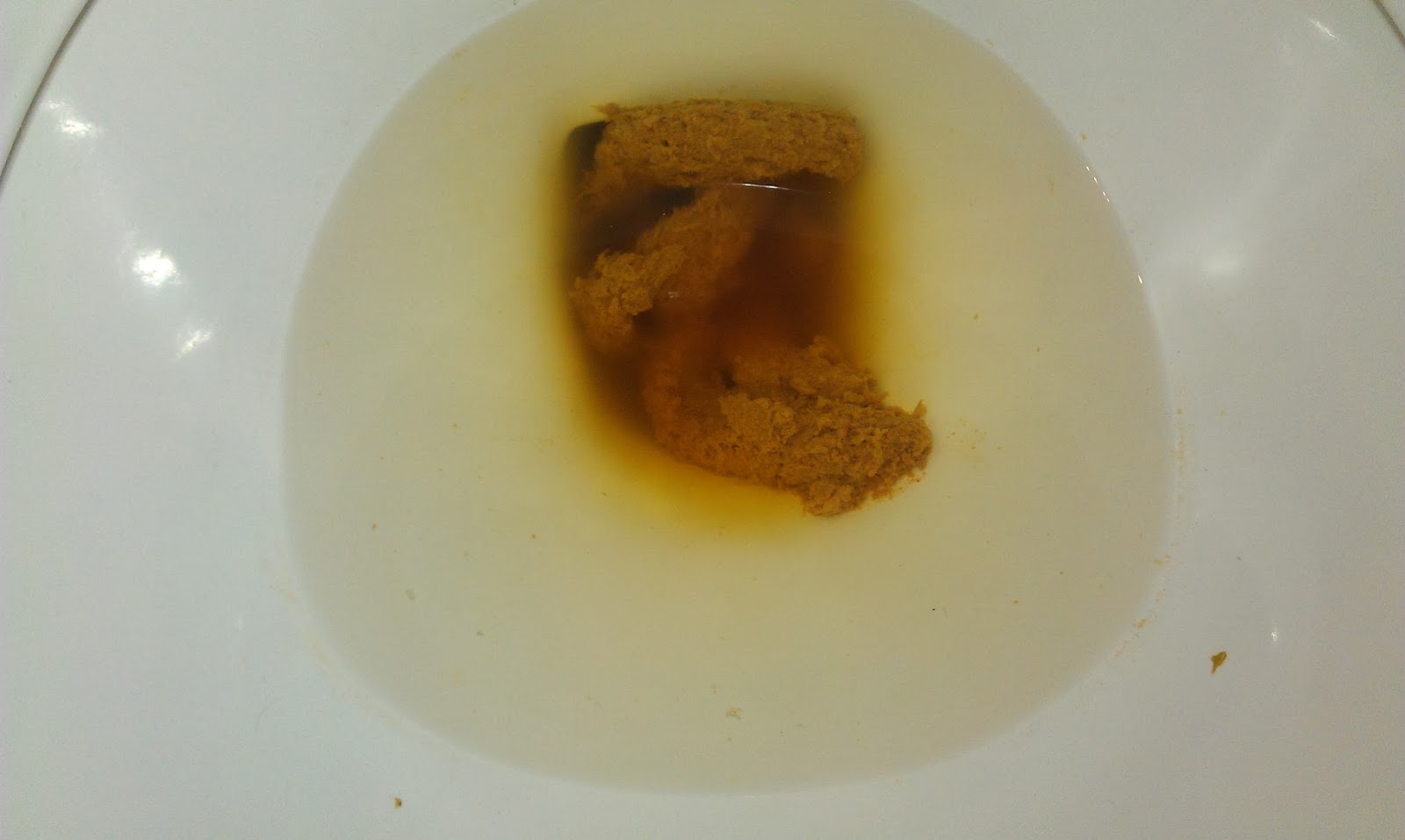 daily poop: radioactive