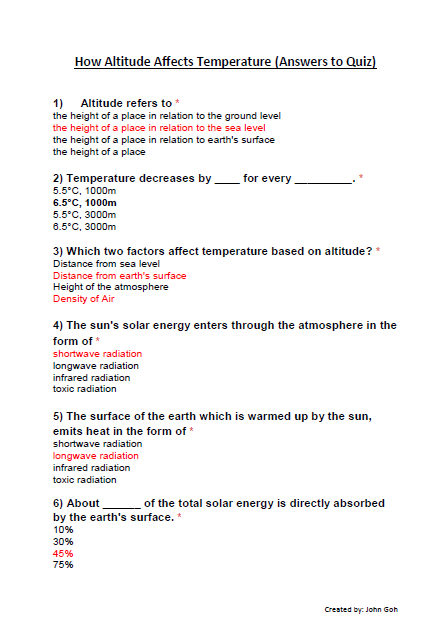 Readysetgoh Geography: Weather and Climate: How Altitude Affects ...