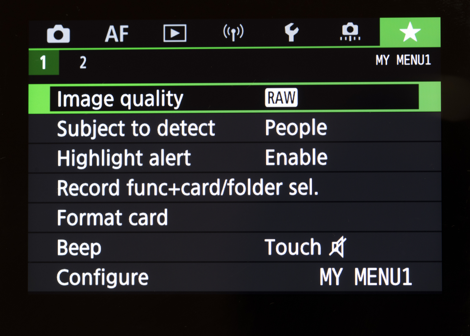 Jeff Cable's Blog: Recommended camera settings for your Canon R5 and R6