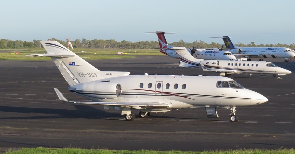 Central Queensland Plane Spotting: A Pair of Bizjets at Rockhampton ...