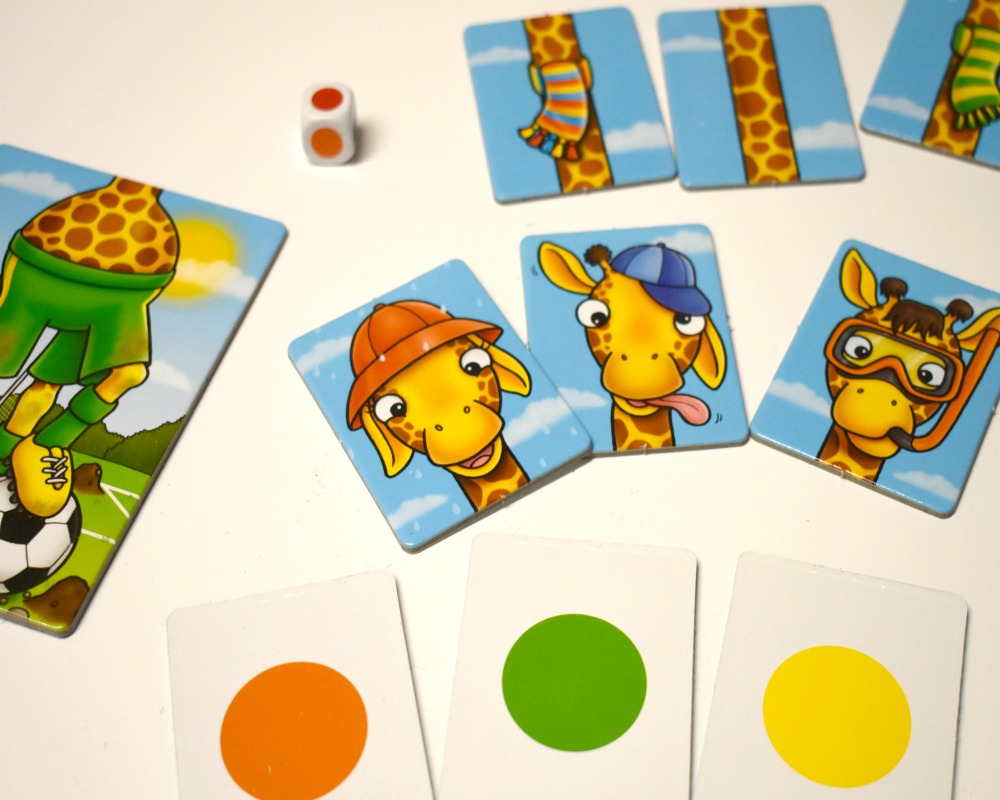 Giraffes In Scarves Game {Review} - Whimsical Mumblings