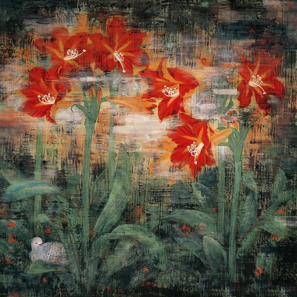 Chen Huimin 陈慧敏, 1943 | Flowers painter | Tutt'Art@