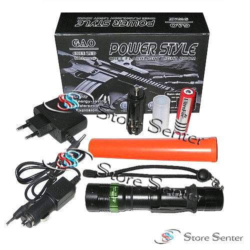 Store Senter: SENTER POLICE 12.000W LALIN KOMPAS