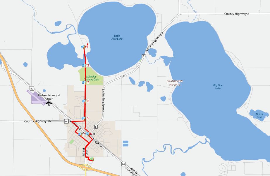 Daddy Daughter Running: Perham, MN