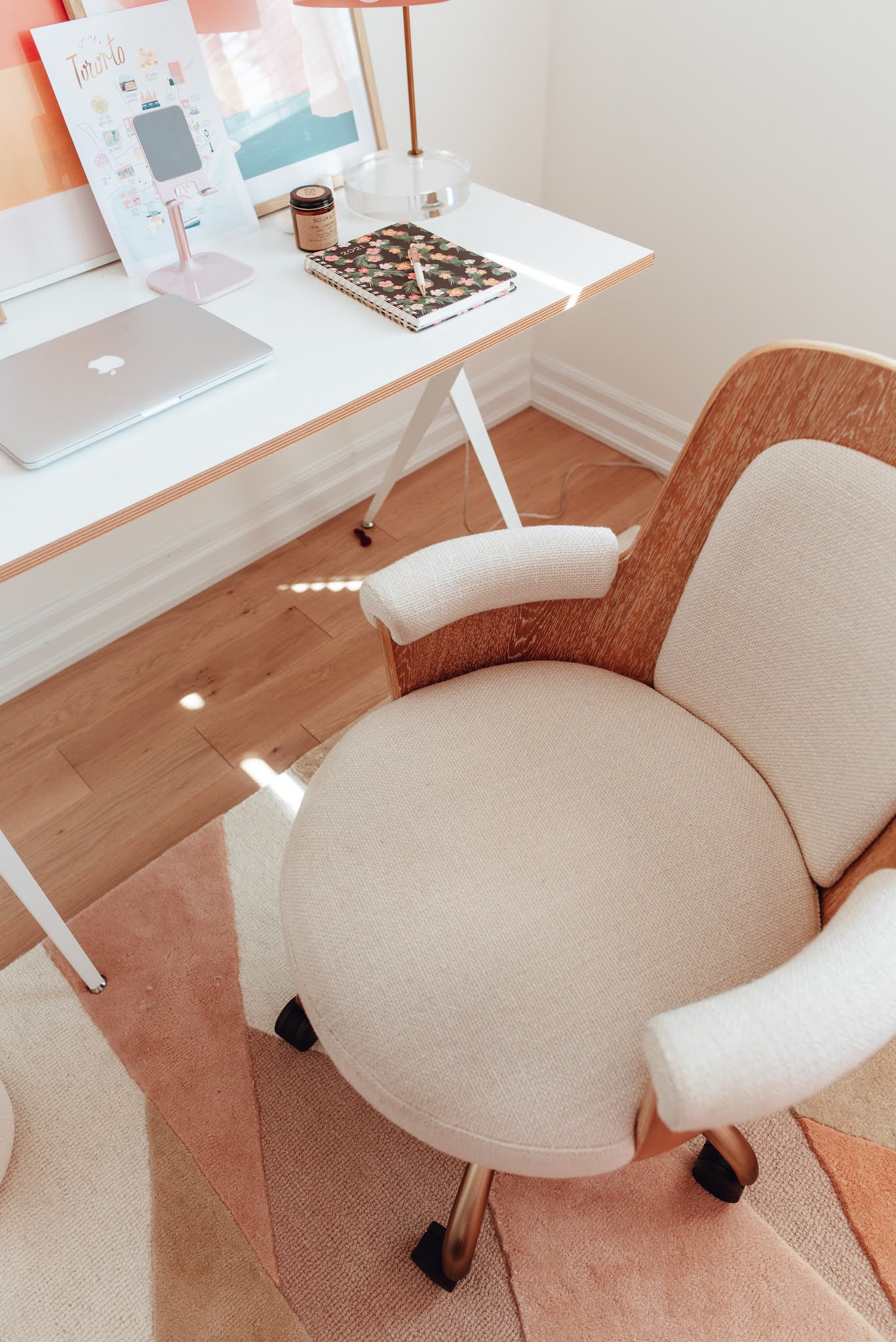 Pink Home Office Reveal | La Petite Noob | A Toronto-Based Fashion and ...