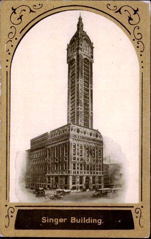 Daytonian in Manhattan: The Lost 1908 Singer Building - No. 149 Broadway