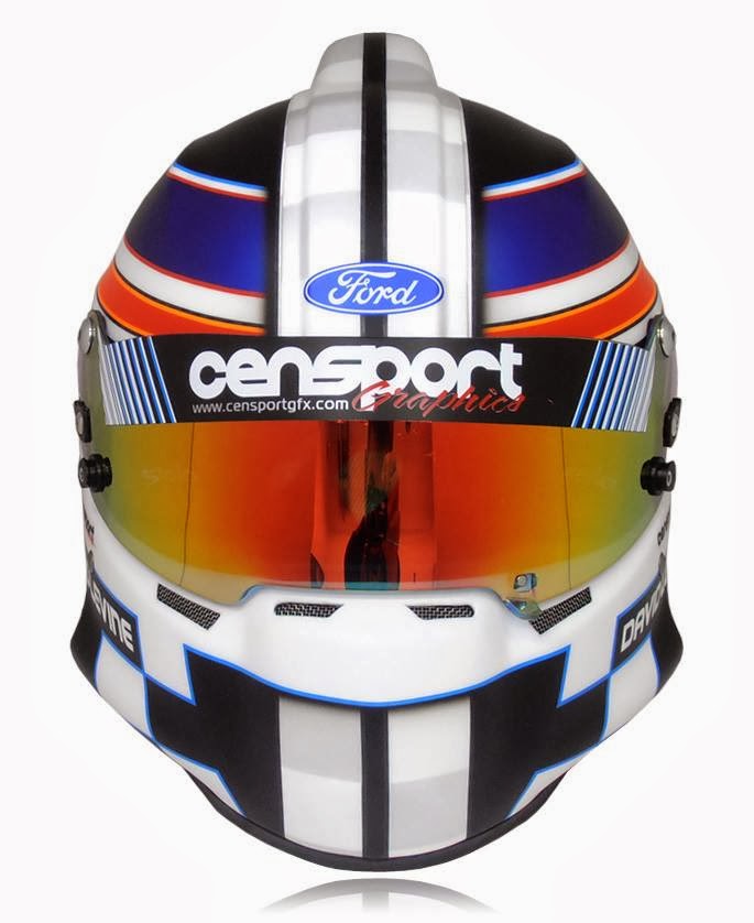 Racing Helmets Garage: Stilo ST4F Carbon D.Levine 2013 by Censport Graphics