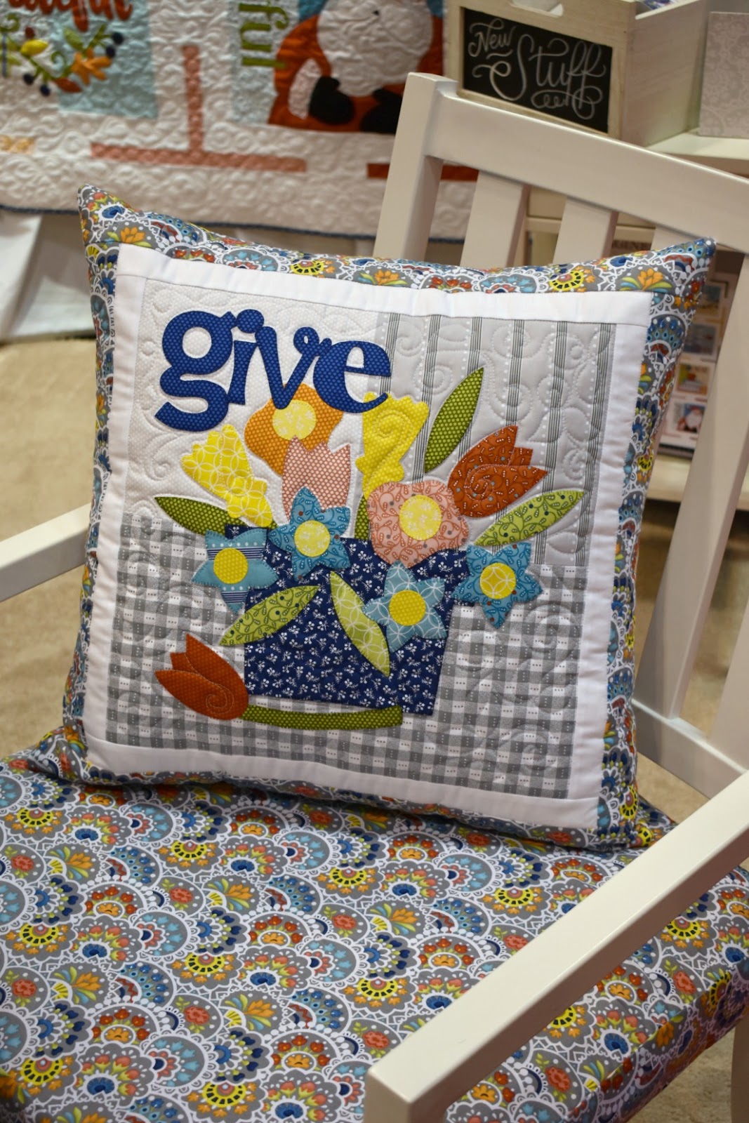 Sew in Love {with Fabric}: Spring Quilt Market Booth Tour - Day 1