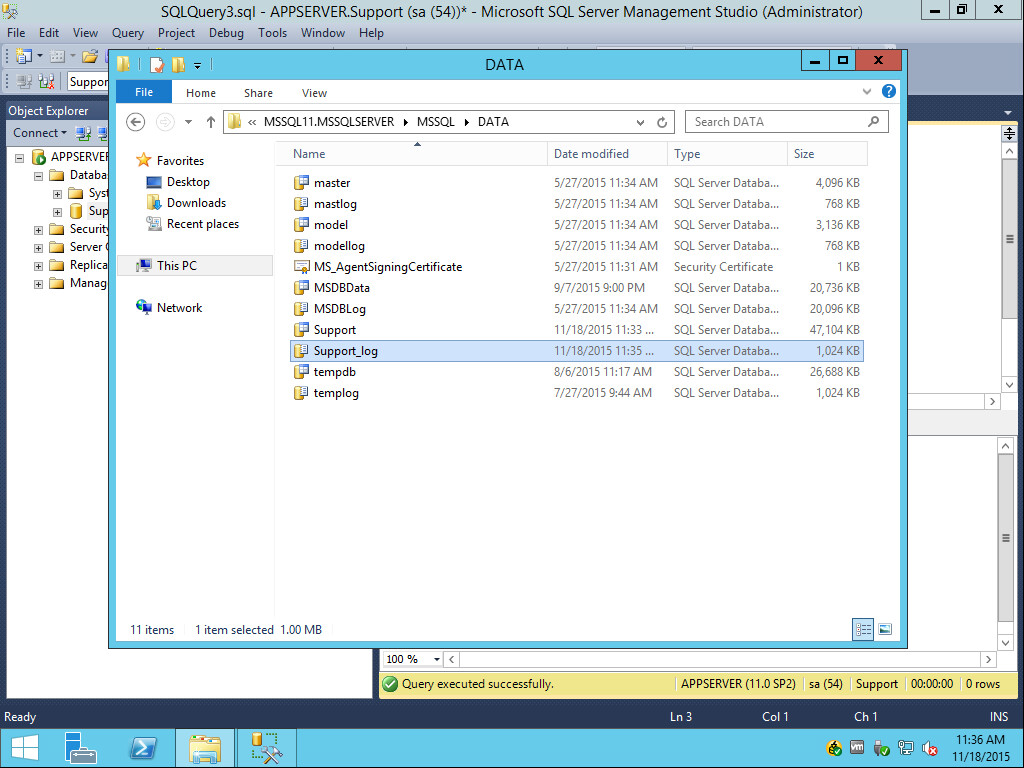 CSITech.co IT Articles: Shrinking SQL Log files CSITech.co IT Articles: Shrinking SQL Log files