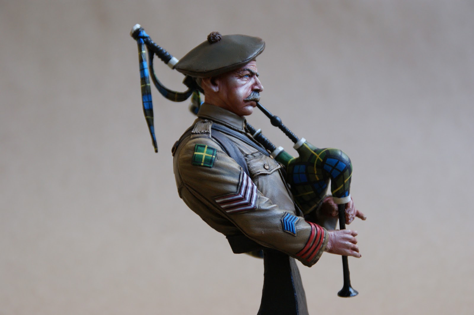 MY mini WORLD: PIPE SERGEANT WW1 - GORDON HIGHLANDERS - GREAT BRITAIN ...