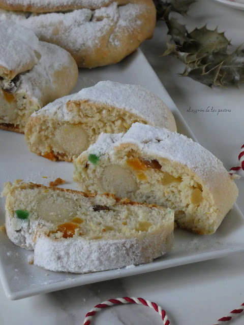 El Zurrón de los Postres: Mini Stollen