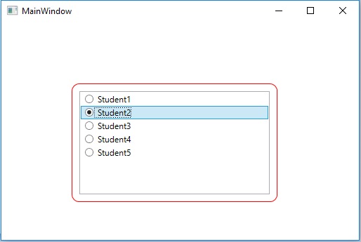 Kailashs Blogs Wpf Radiobuttonlist In Wpf