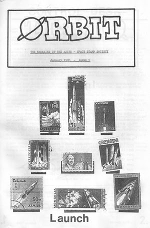 Astro space Stamp Society: Orbit Magazine Issues 1-10