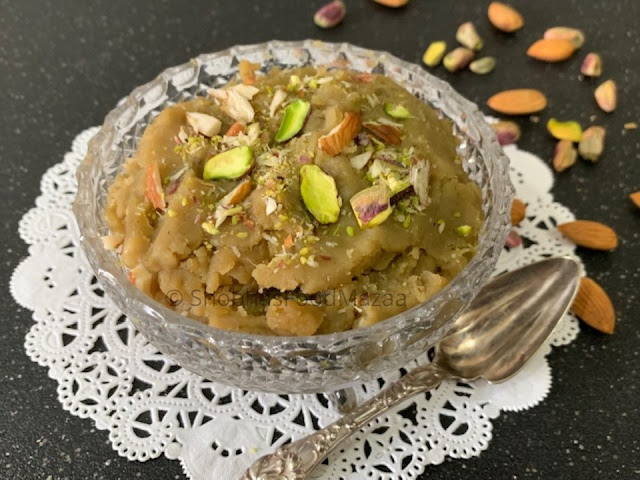 Shobha's Food Mazaa: POTATO SHEERA / PATATE JO SEERO