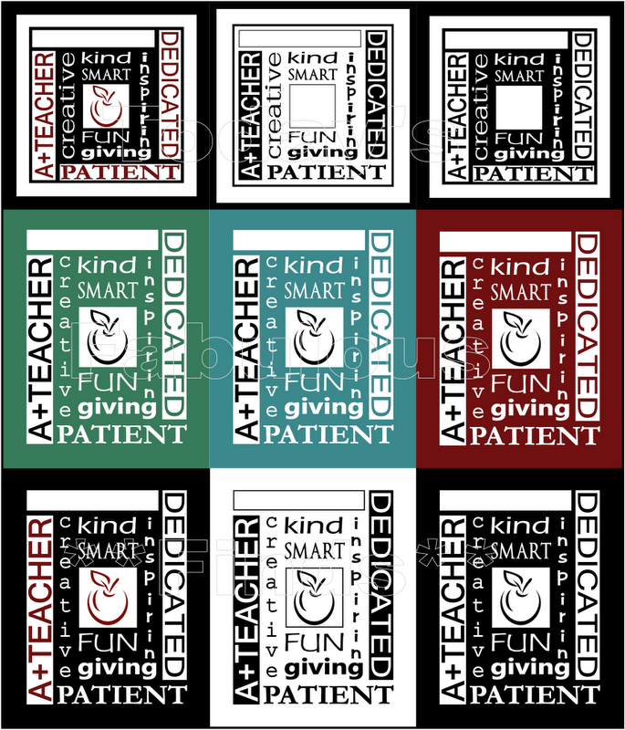 Today's Fabulous Finds: Personalized Teacher Subway Art