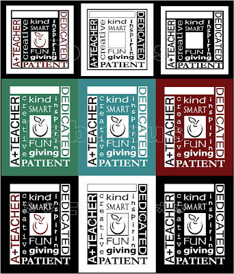 Today's Fabulous Finds: Personalized Teacher Subway Art