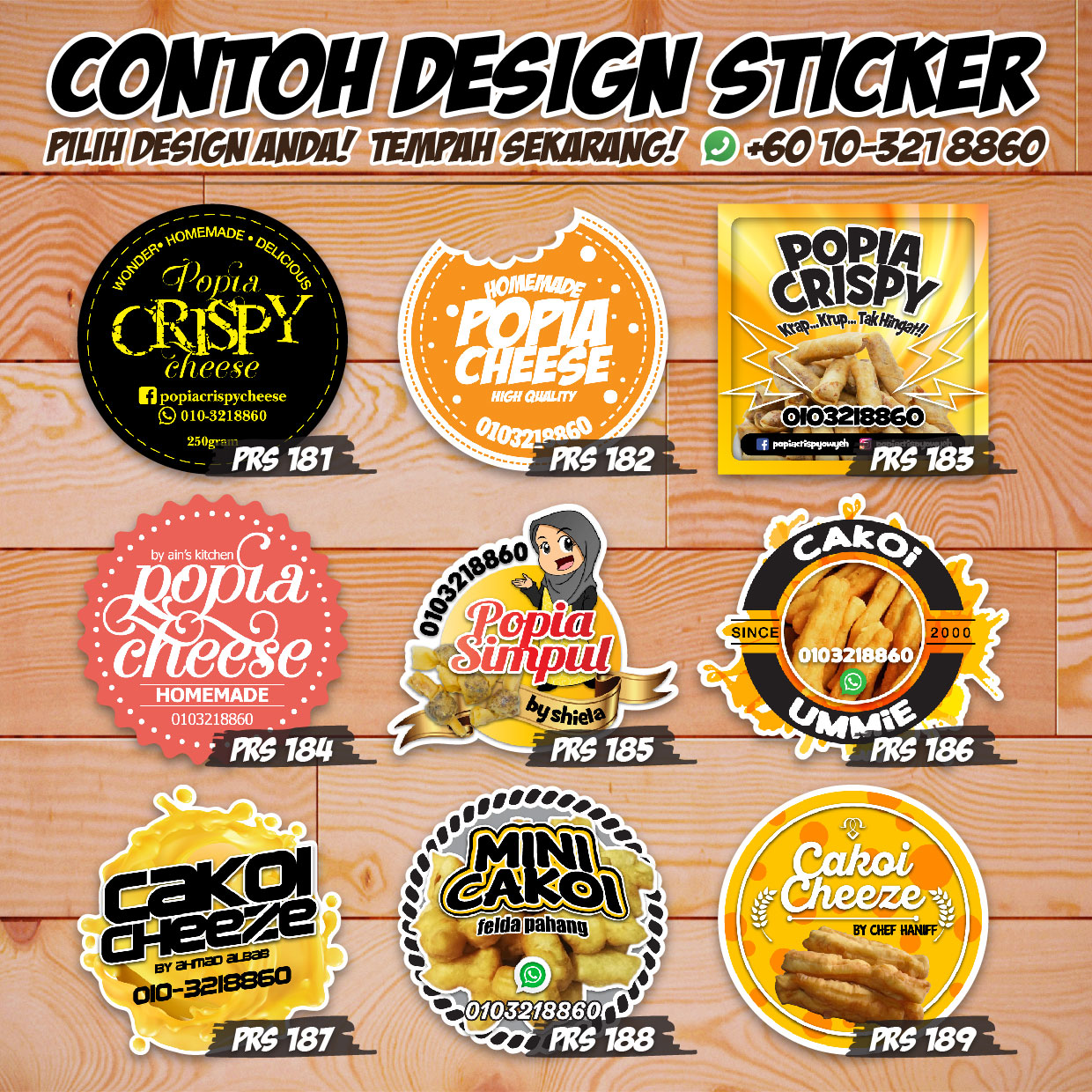 AZQA Label & Sticker: KOLEKSI LABEL STICKER PRODUK/ HOMEMADE