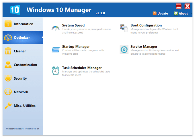 Yamicsoft Windows 10 Manager 3.3.5 Multilingual