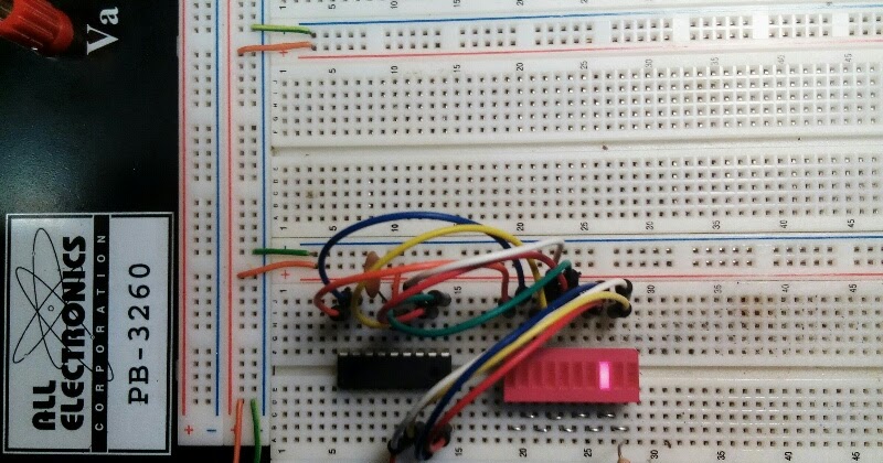 PIC Projects in Pascal: LED Dot Graph -- Direct Drive