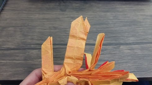 Origami Coconut Crab