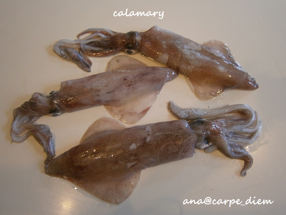 Lignje a la bakalar / Calamary dish