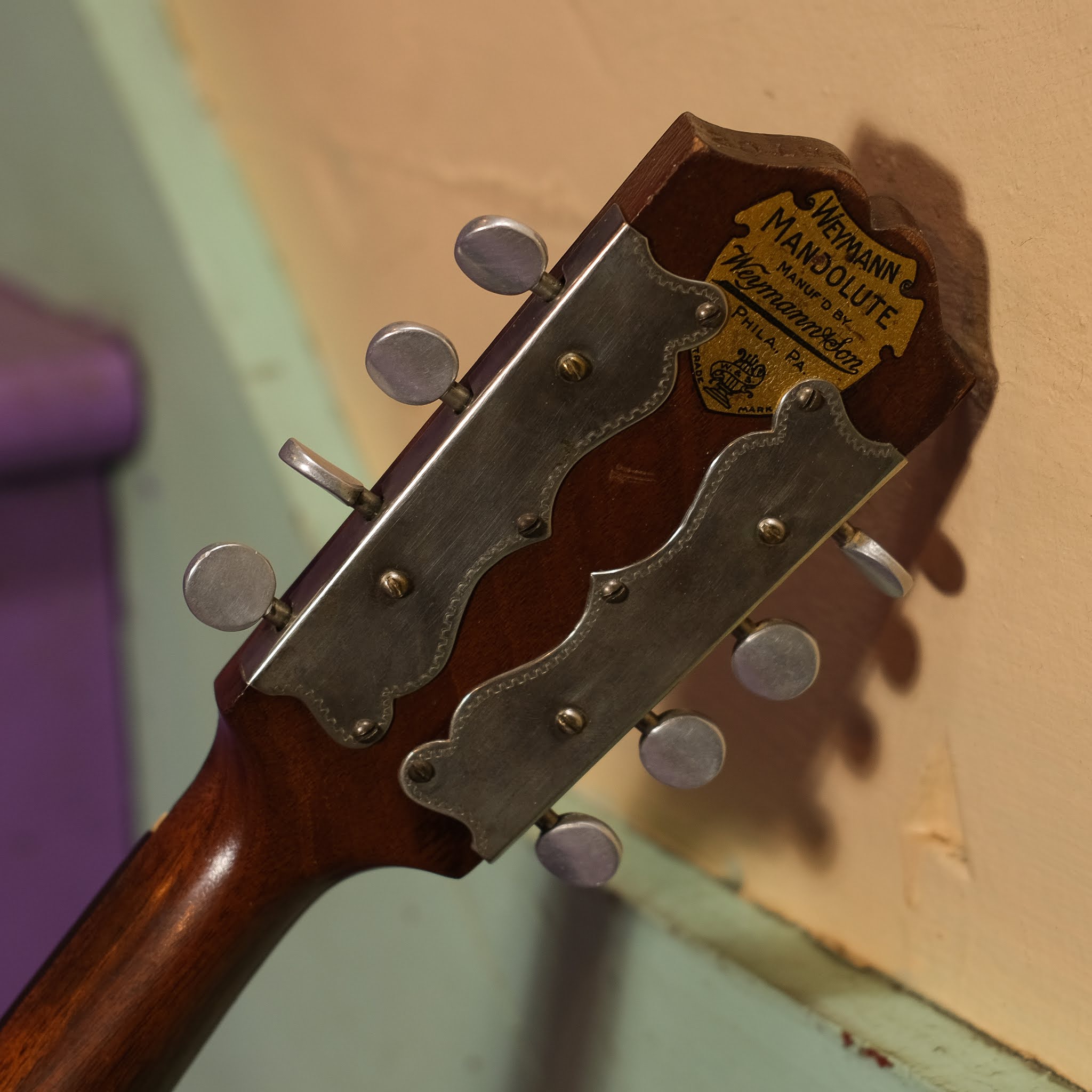 1916 Weymann Style 20 Mandolute Mandolin