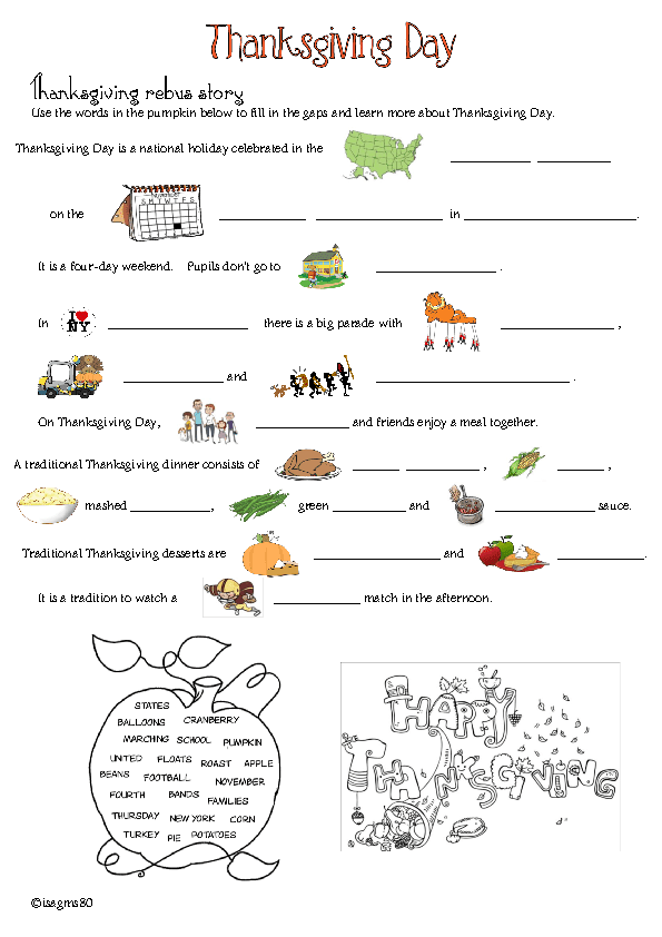 Resources To Learn English Thanksgiving resources-to-learn-english-thanksgiving